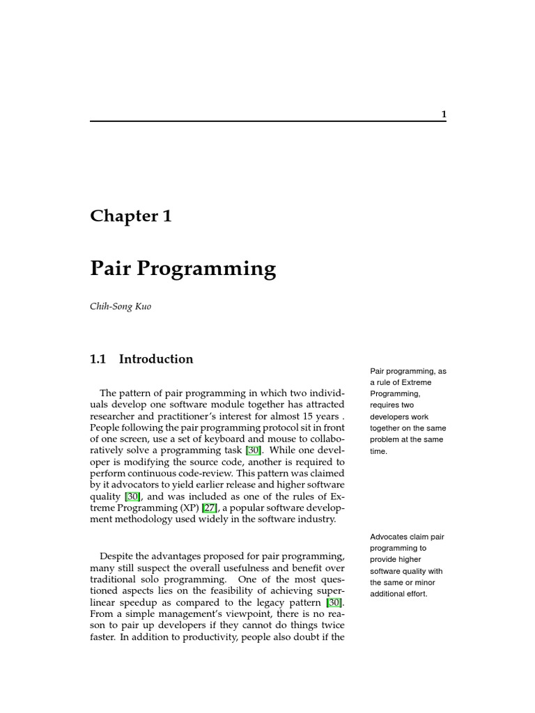 4 Pairprogramming | PDF | Computer Programming | Software Quality