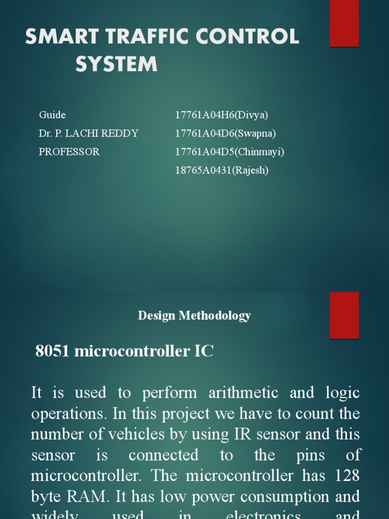 Smart Traffic Control System | Download Free PDF | Infrared | Traffic