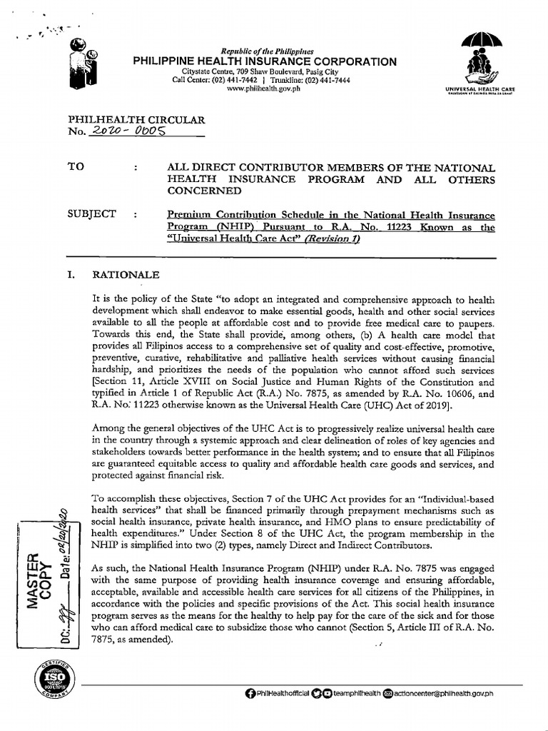 PHICcirc2020-0005 Page 1 | PDF