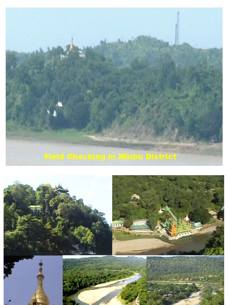 Field Checking in Minbu District - Minbu District Presentation | PDF