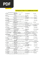 Communication Skills Past Papers | PDF | Communication | Nonverbal ...