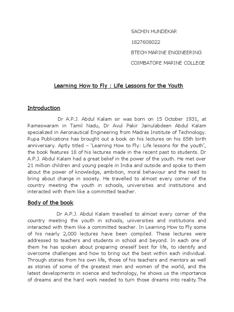 Learning How To Fly Book Review | PDF | Behavior Modification | Cognition