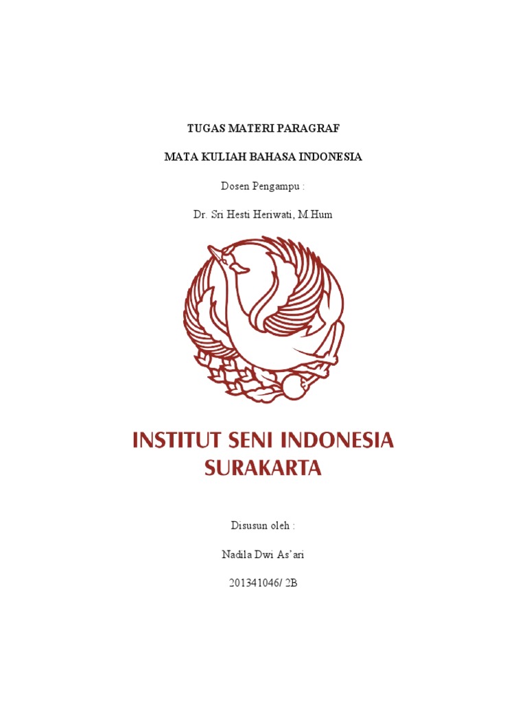 Makalah Tentang Unsur-Unsur PARAGRAF | PDF | Seni & Disiplin Bahasa