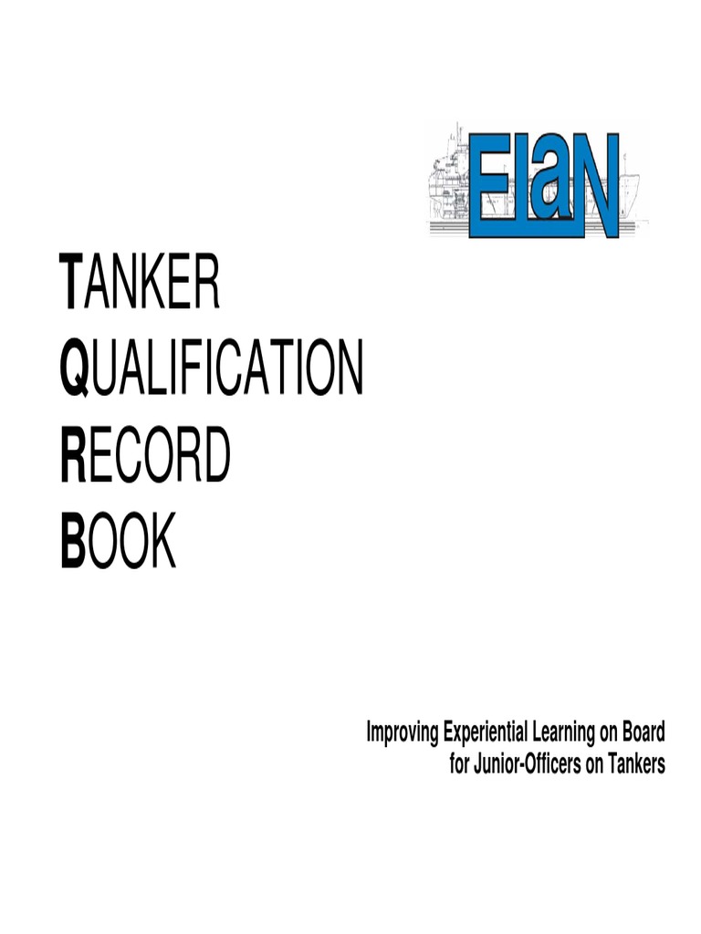 Qualification Record Book | PDF | Oil Tanker | Ships