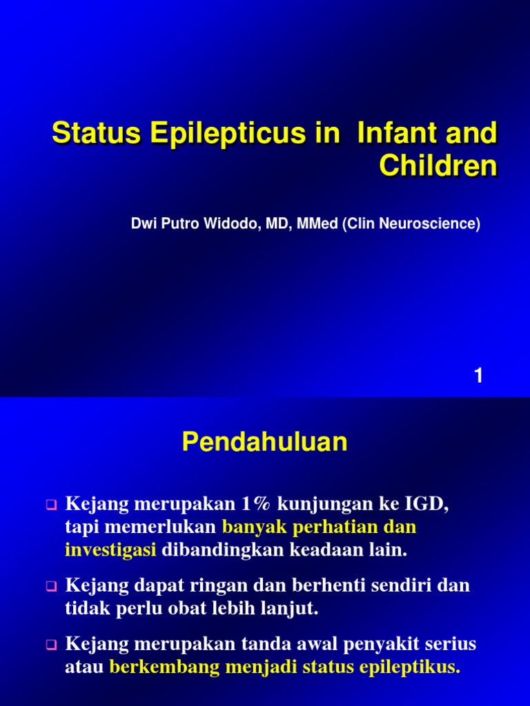 Status Epilepticus in Children | PDF | Midazolam | Epilepsy