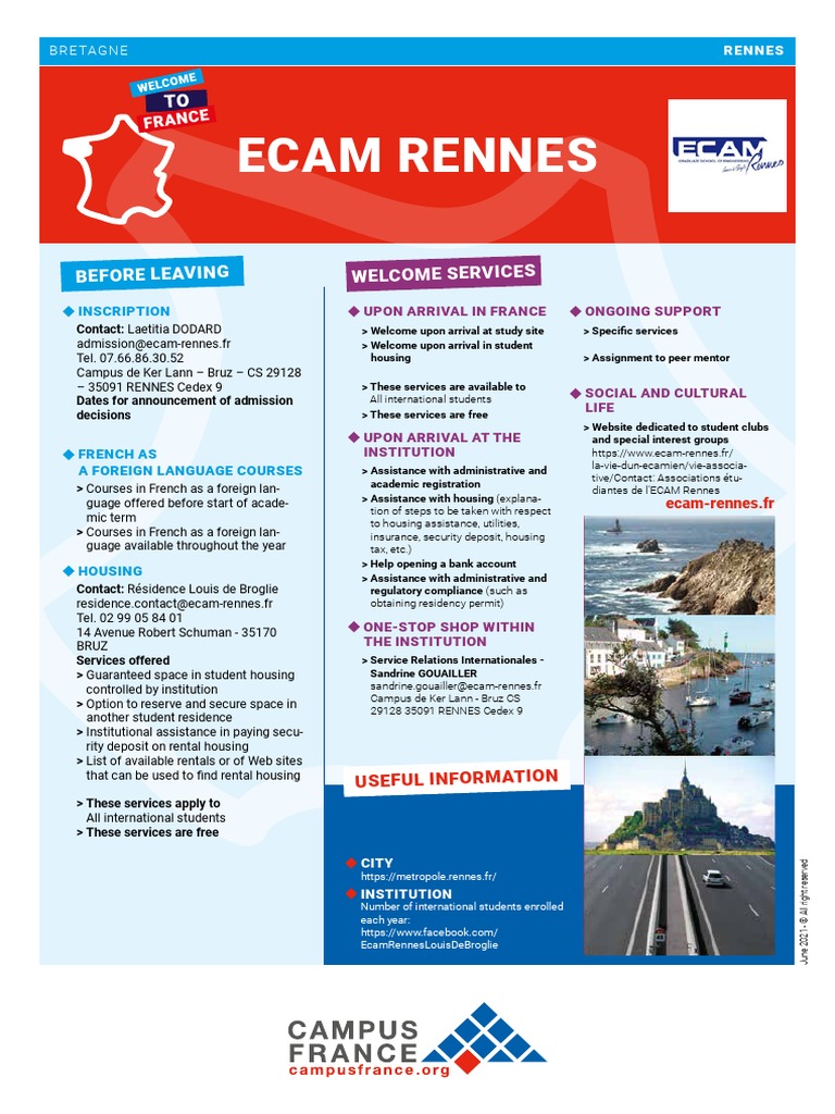 Ing Ecam Rennes Ac en | PDF | Service Industries | Business