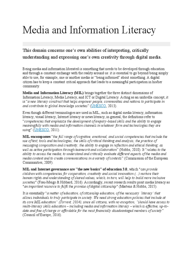 Empowering Digital Citizens | PDF | Media (Communication) | Information ...