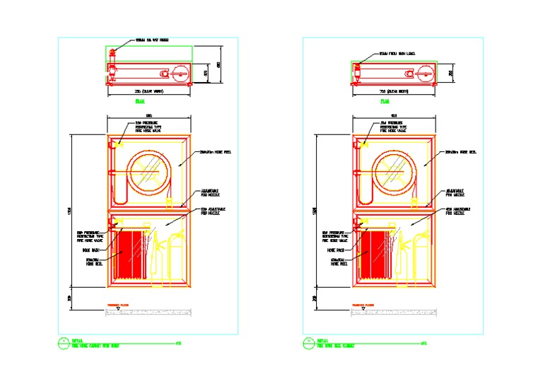 Fire Hose Cabinet Details | PDF