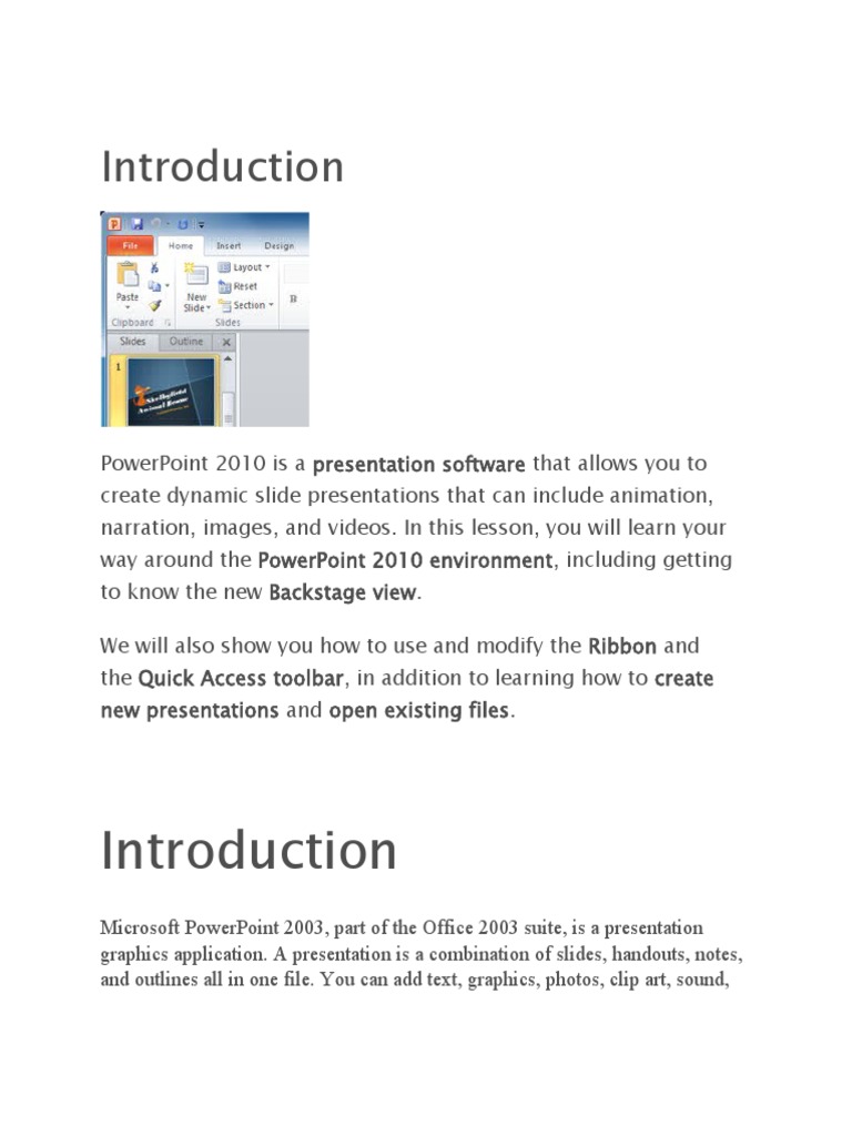MS Powerpoint | Download Free PDF | Microsoft Power Point | System Software