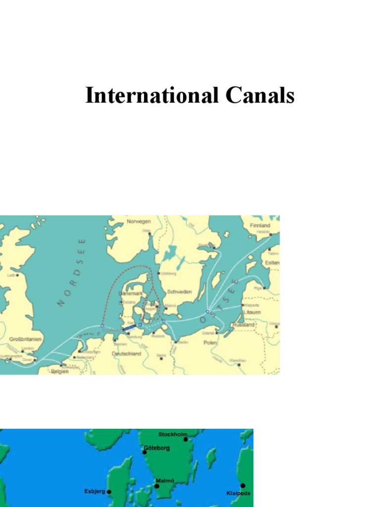 Major Navigable Canals | PDF | Suez Canal | Canal