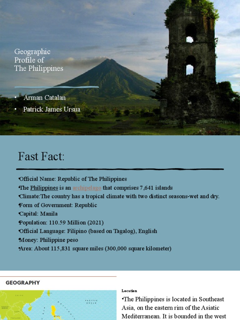Geographic Profile of The Philippines | Download Free PDF | Philippines ...