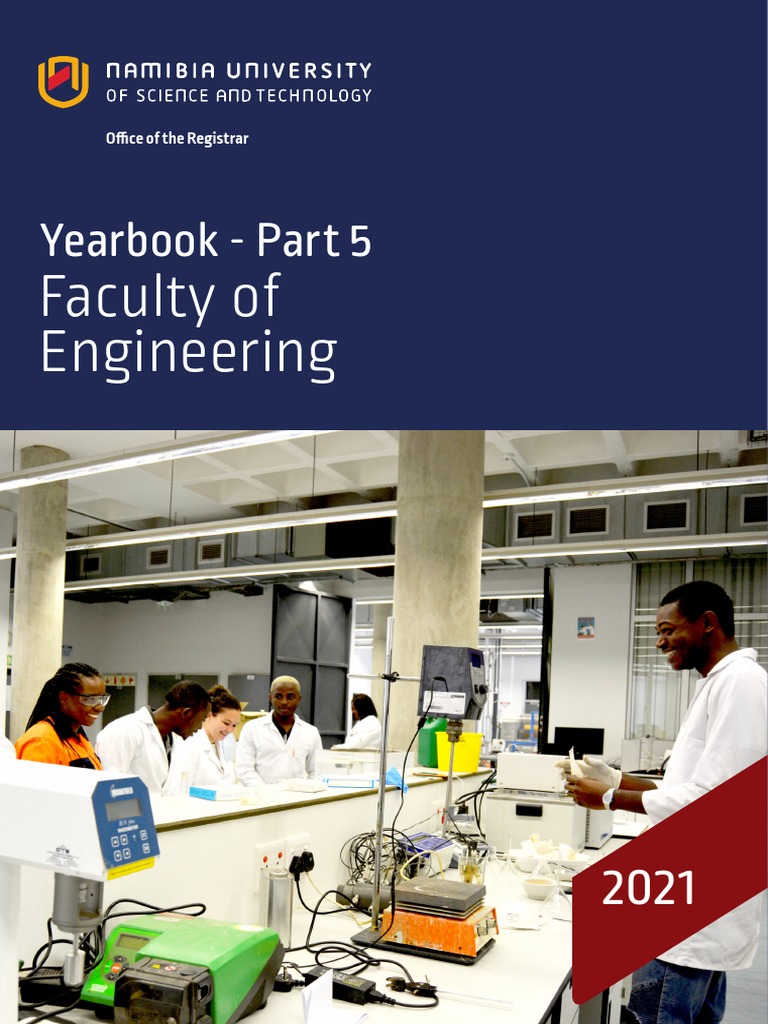 NUST Yearbook Part 5 - Faculty of Engineering | PDF | University And ...