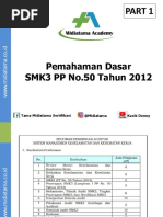 12 Elemen SMK3 PP 50 2012 | PDF