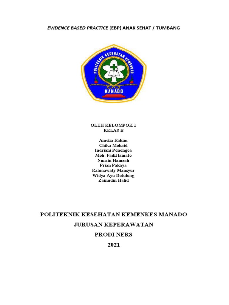EBP untuk Keperawatan Anak | PDF | Kesehatan Holistik