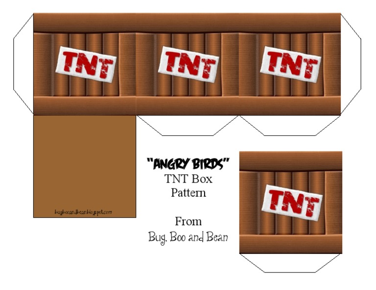 TNT Popcorn Box PDF | PDF