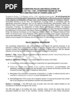 IRR of RA 11361: Anti-Obstruction Act | PDF | Electric Power Transmission