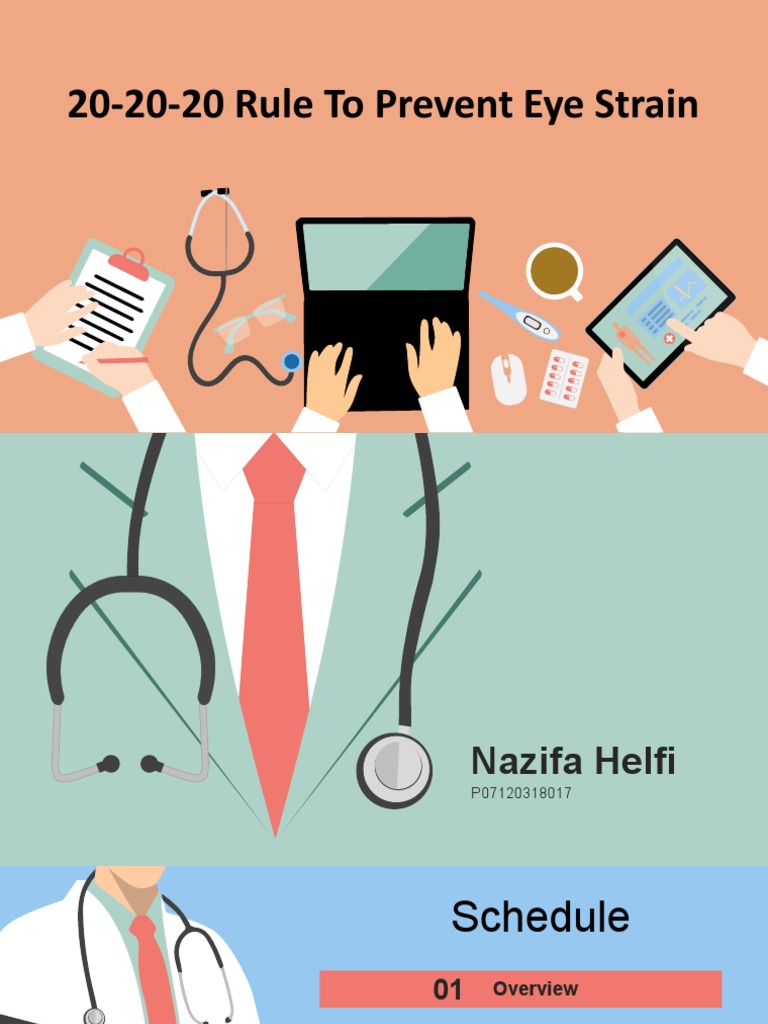 20-20-20 Rule To Prevent Eye Strain | PDF | Diseases And Disorders ...