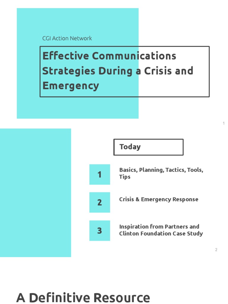 Crisis Communication Strategies Guide | PDF | Social Media | Popular ...