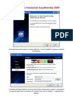 Tutorial EasyWorship 2009 | PDF | Microprocesador | Windows Vista