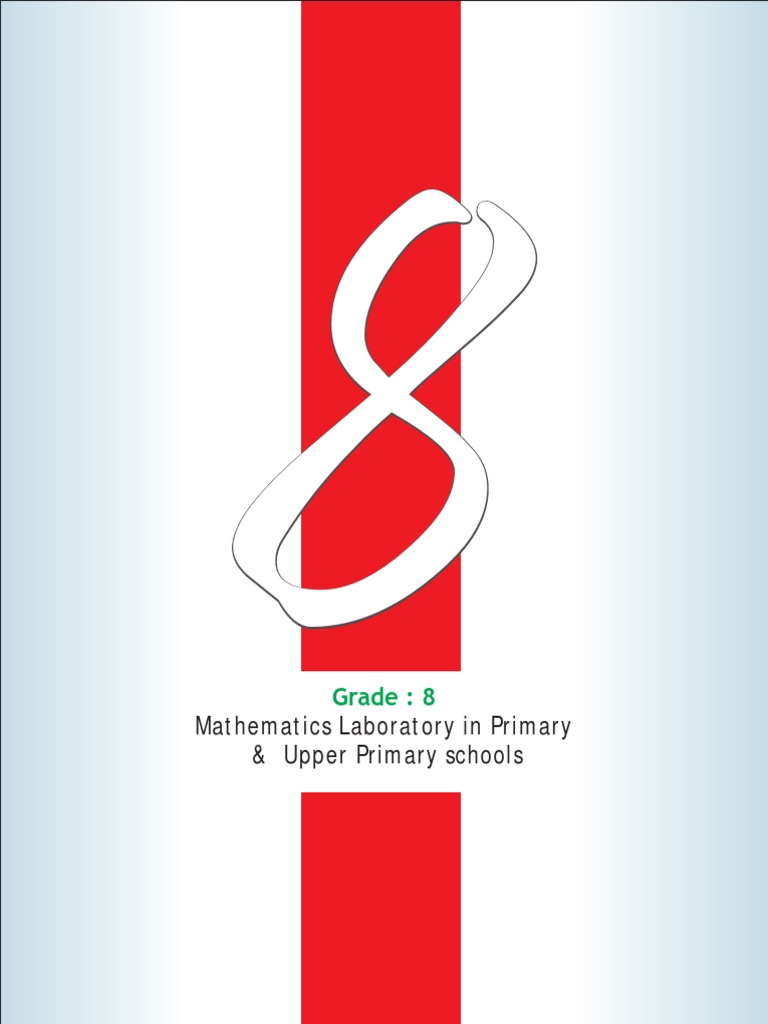 Mathematics Laboratory in Primary & Upper Primary Schools: Grade: 8 ...