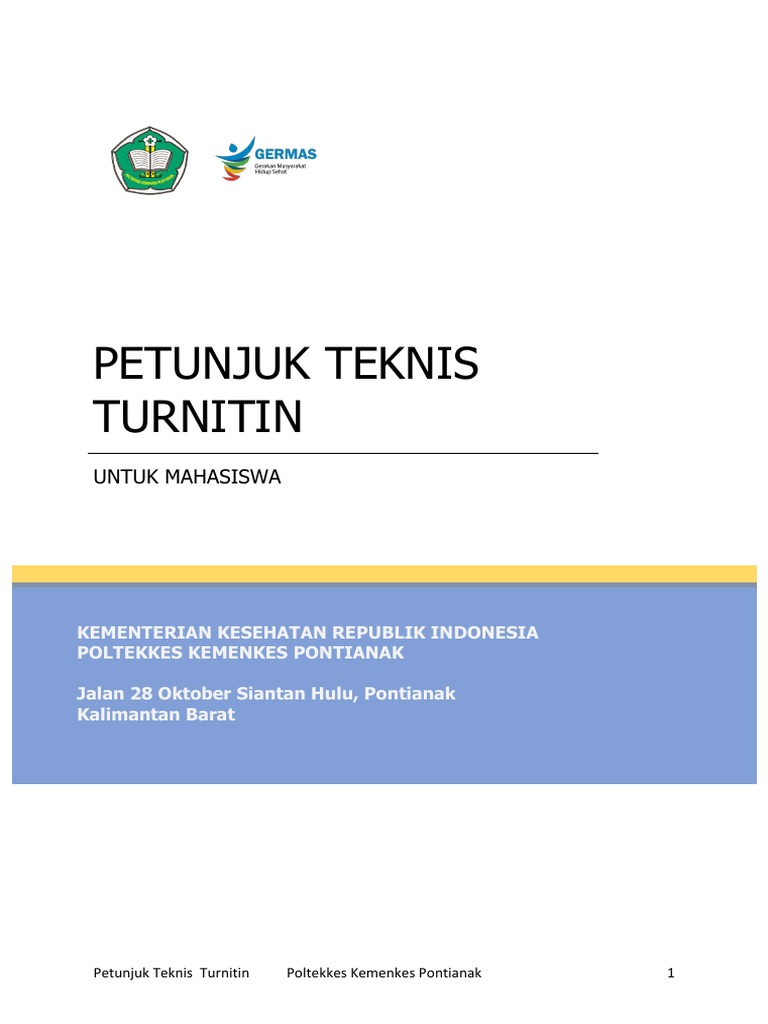 Manual Book Turnitin Student | PDF