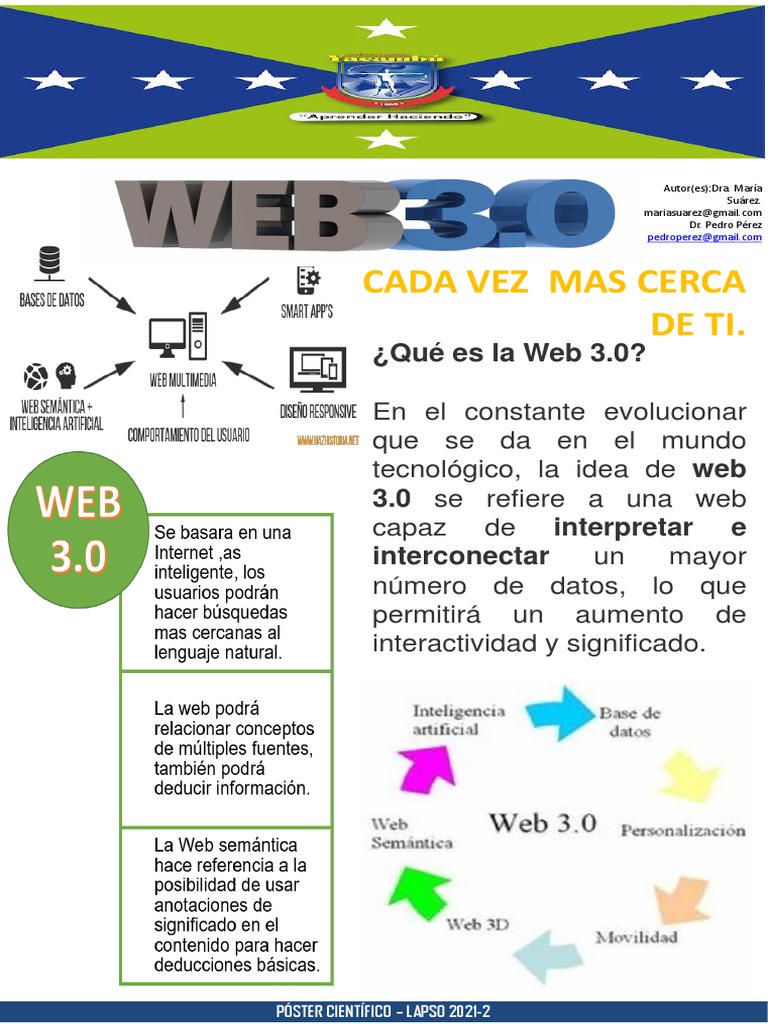 Poster Web 3.0 | PDF | Ciencias sociales | Informática