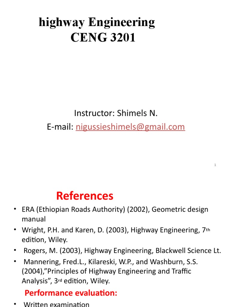 Ch-1 Highway Route Selection p@2 | PDF | Surveying | Topography