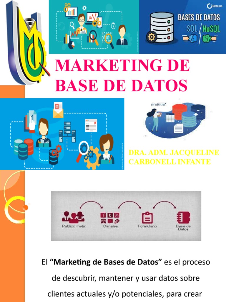 Marketing de Base de Datos | PDF | Marketing | Informática