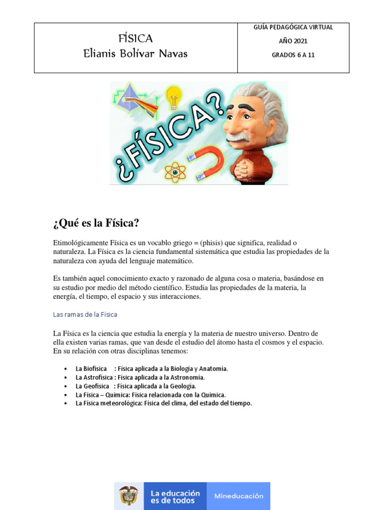 Guia #1 Introduccion A La Fisica | PDF