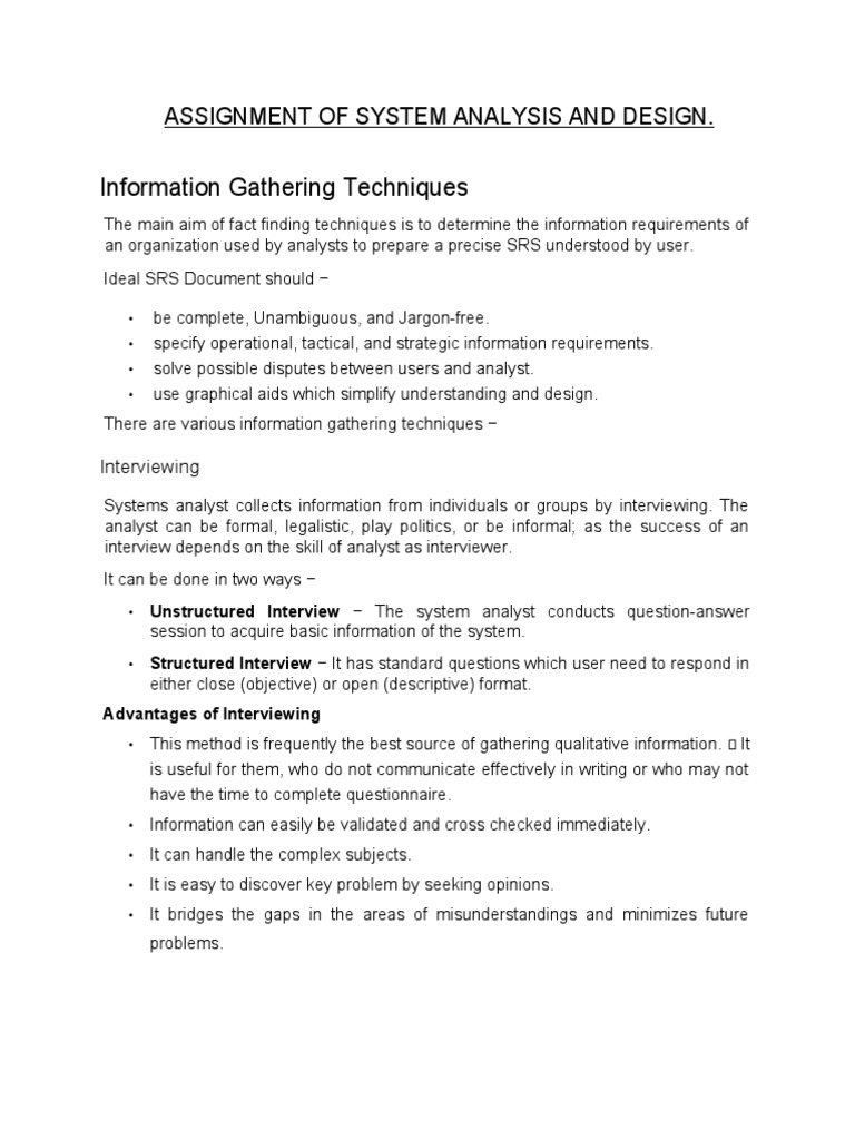Assignment of System Analysis and Design Bally Kelly Yvan | PDF ...