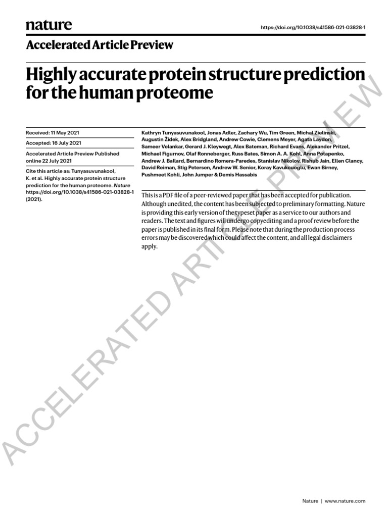 s41586 021 03828 1 - Reference | PDF | Protein Domain | Proteins