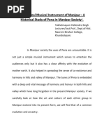 Origin of Meitei Pung | PDF | Headgear