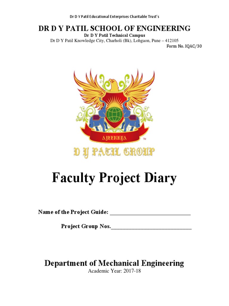Student Project Diary | PDF | Communication | Business