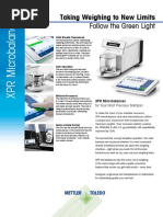 Mettler Toledo Microbalances Instruction Manual - XPR2 - XPR2U - XPR6U ...