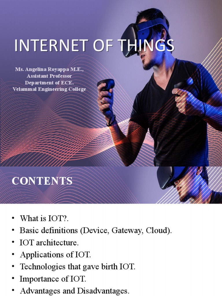 Iot Present | PDF | Internet Of Things | Gateway (Telecommunications)