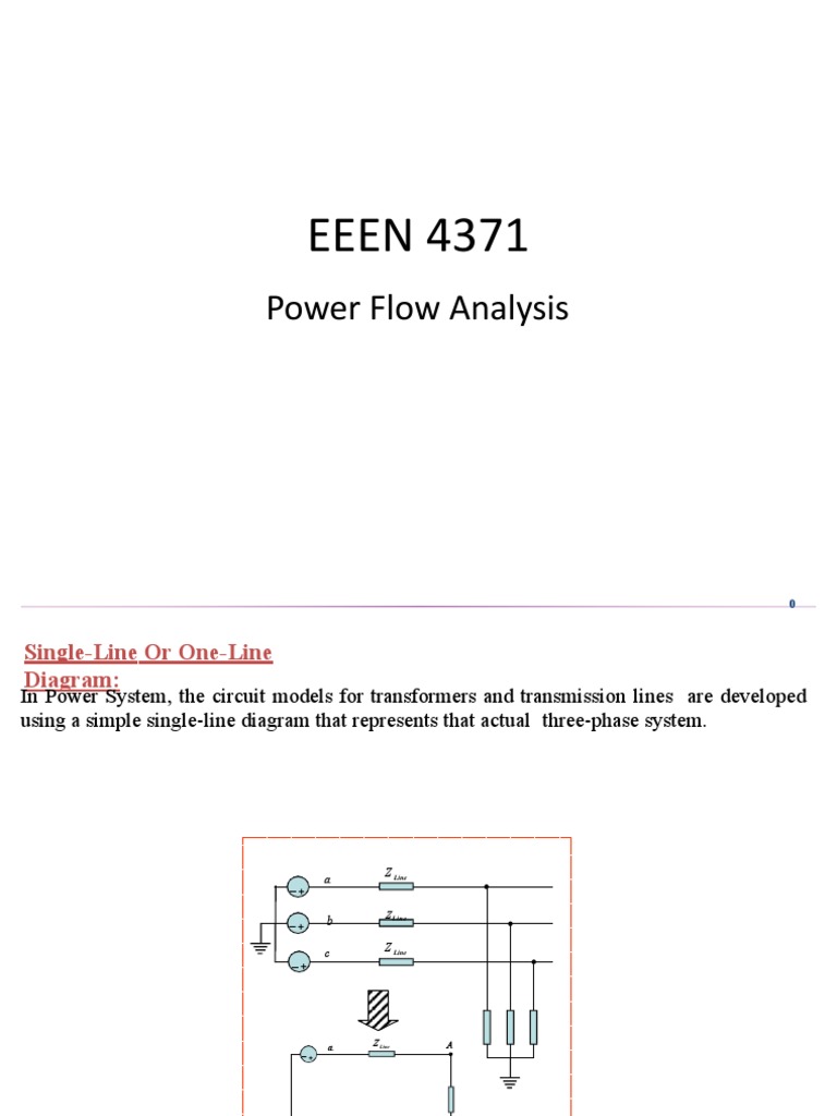 Topic 3 - Power Flow | PDF | Electric Power Distribution | Transformer