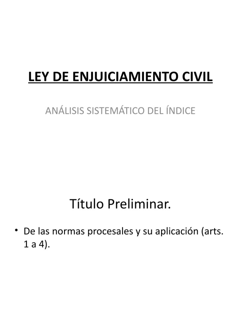 Esquema Lec | PDF | Jurisdicción | Ley procesal