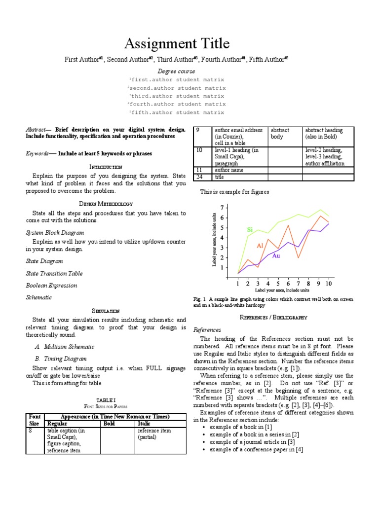 Ieee Format Assignment | PDF | Computer Networking | Computing