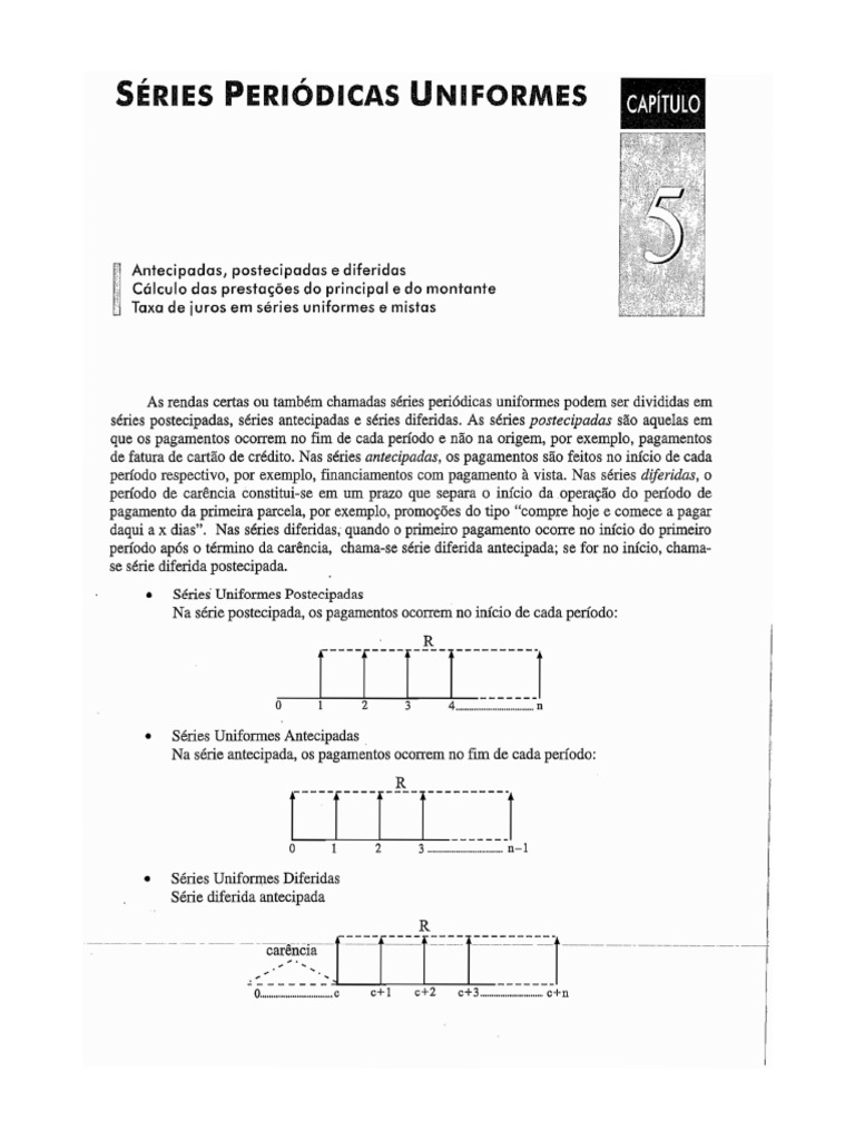 Series Periodicas Uniformes | PDF
