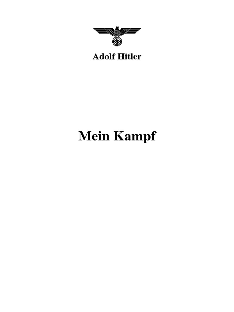 Mein Kampf (Pełna Wersja PL) - Adolf Hitler | PDF
