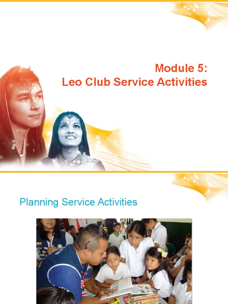 Leo Club Service Activities | PDF | Emergency Management | Business