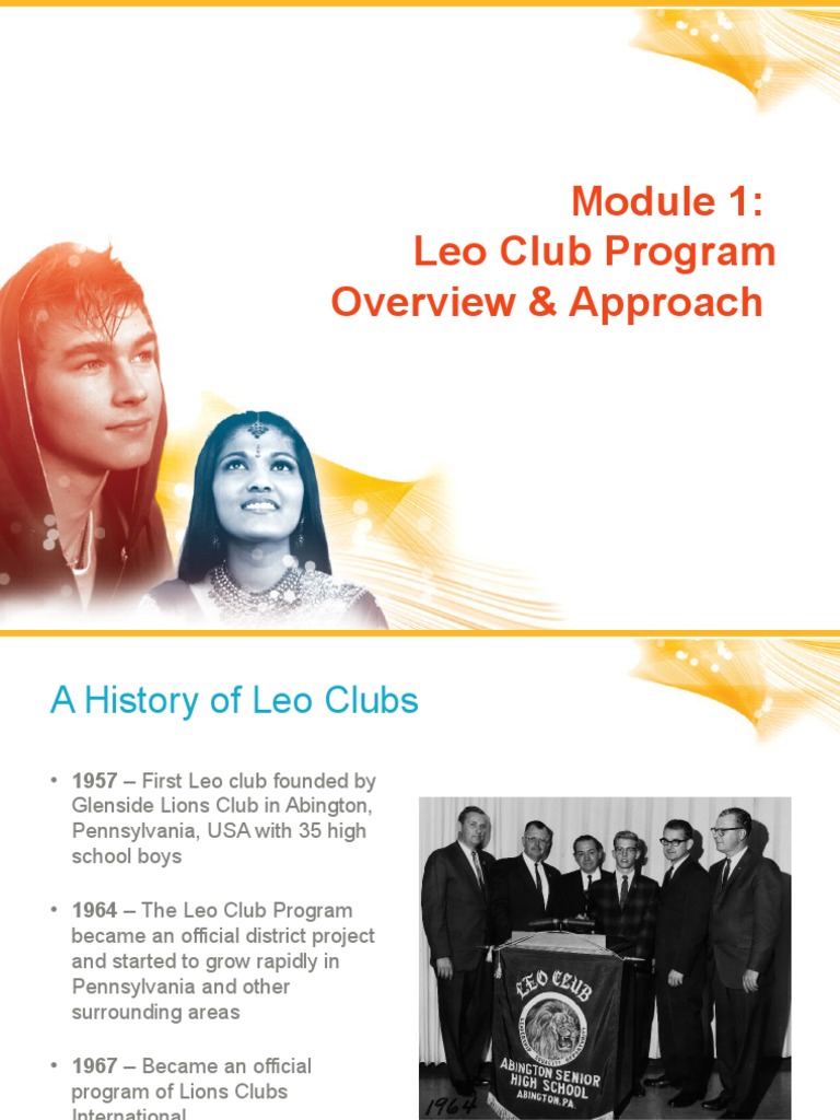 Leo Club Program Overview & Approach | PDF | Behavioural Sciences ...