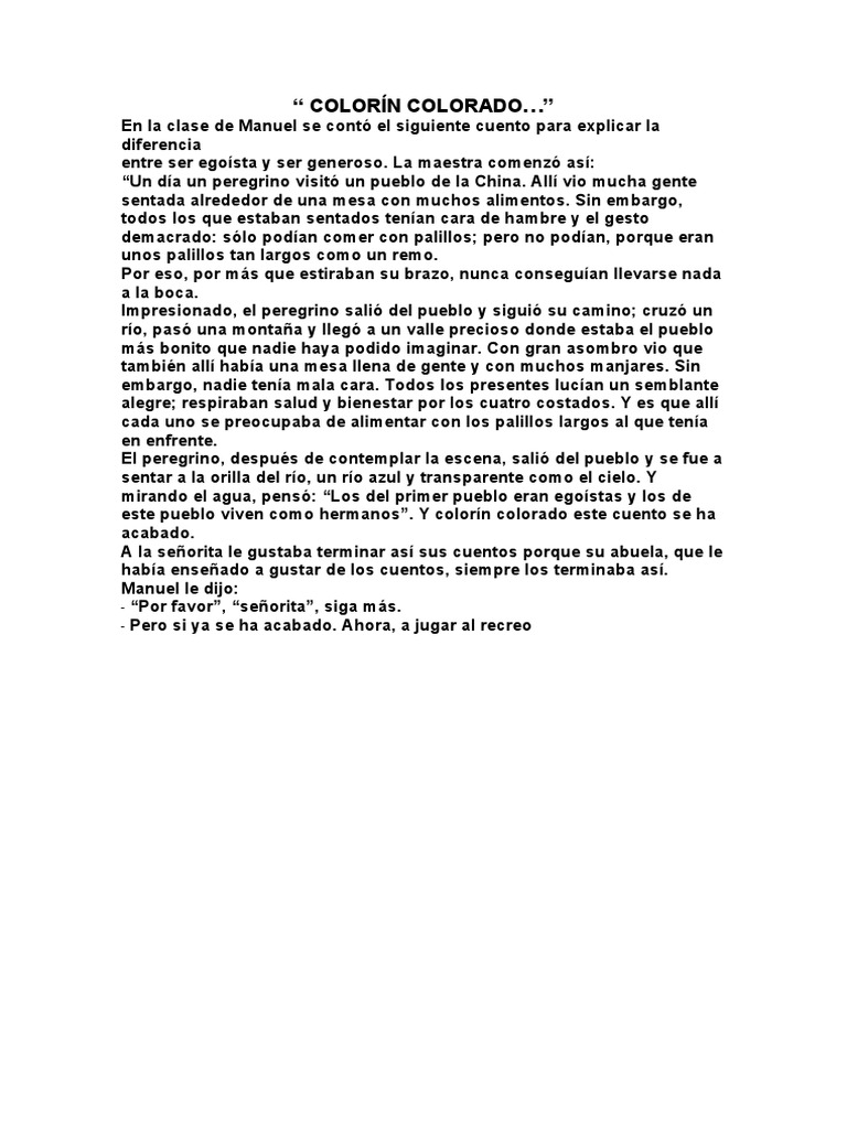 Colorín Colorado | PDF