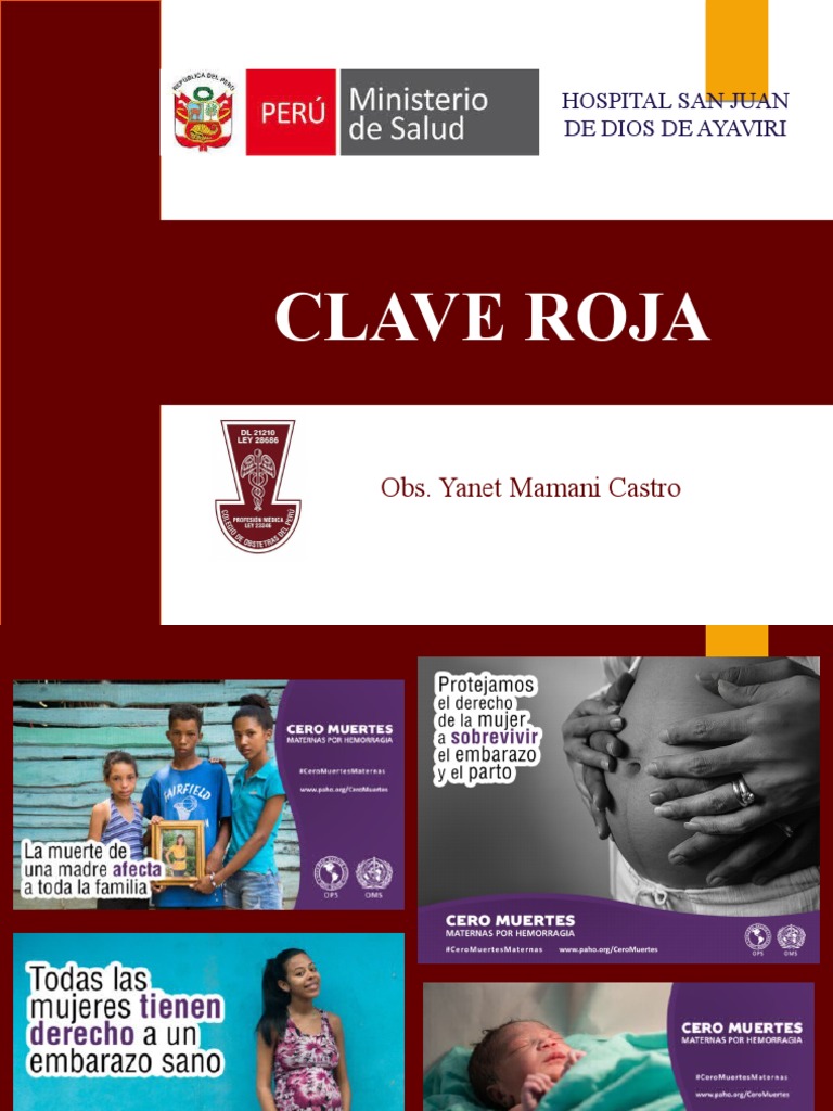 Clave Roja | PDF | Parto | El embarazo