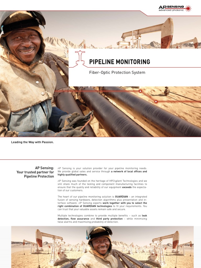 Pipeline Monitoring: Fiber-Optic Protection System | PDF | Pipeline ...