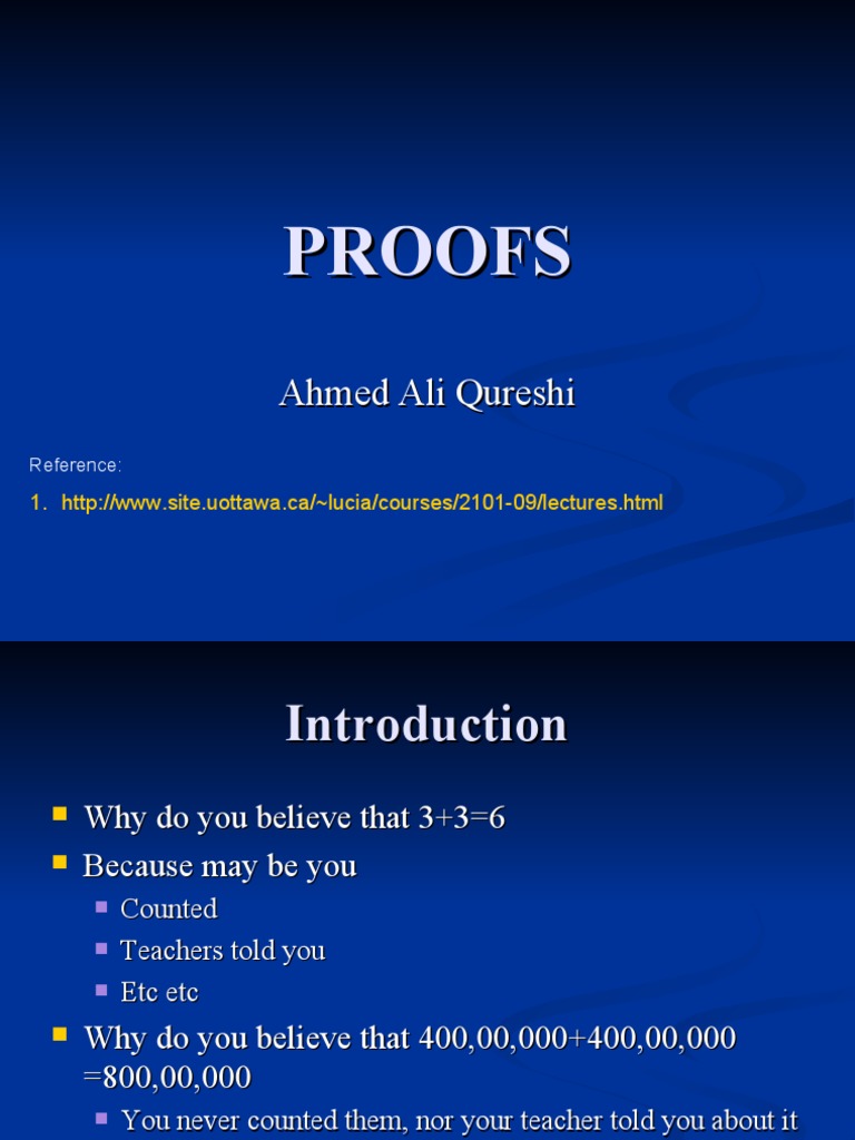 Understanding Mathematical Proofs | PDF | Mathematical Proof | Theorem