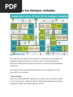 Juego de Batalla Naval de Verbos | PDF | Verbo | Juego de azar