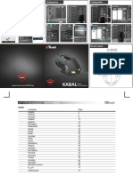 Wireless Gaming Mouse Manual | PDF | Computer Keyboard | Point And Click