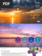 CLDP Certification Program Overview | PDF | Learning | Instructional Design