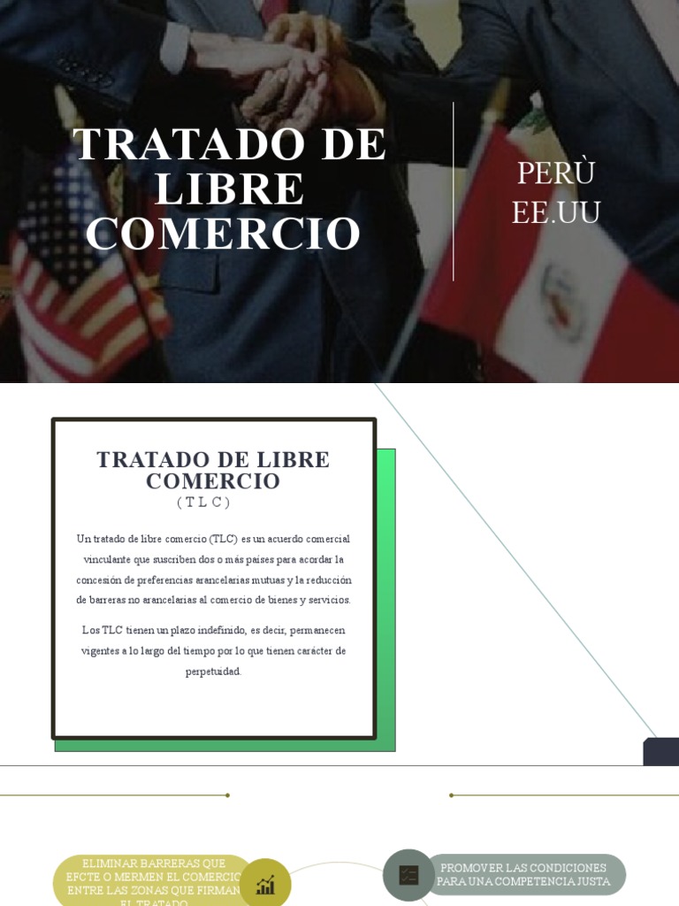 TLC - Peru - Eeuu | PDF | Tratado de Libre Comercio Norteamericano | Perú